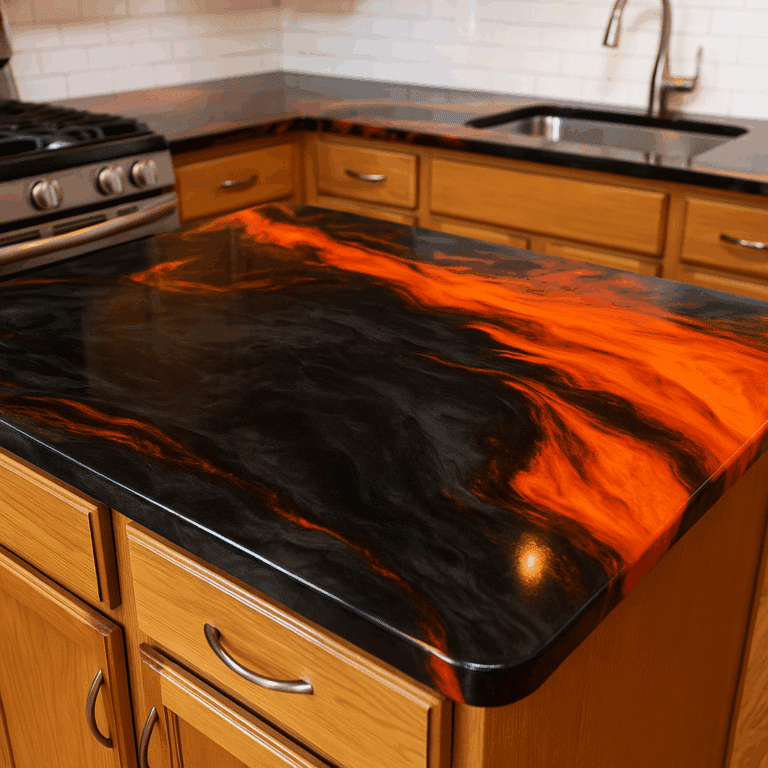 Epoxy Resin Countertops UK | Custom Surfaces by ReNewit Ltd